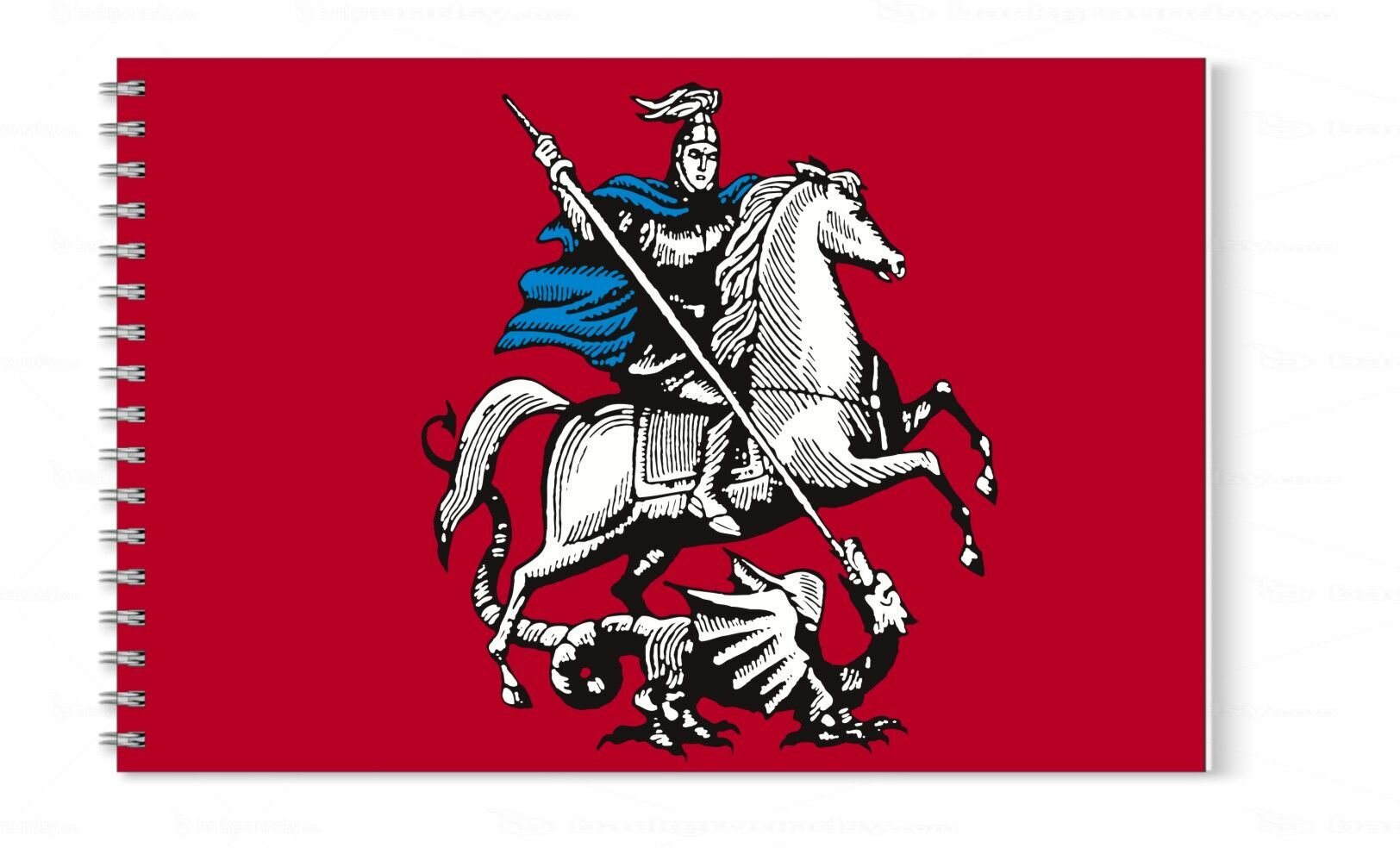 Альбом для рисования MIGOM А4 0082 - Флаг Москвы