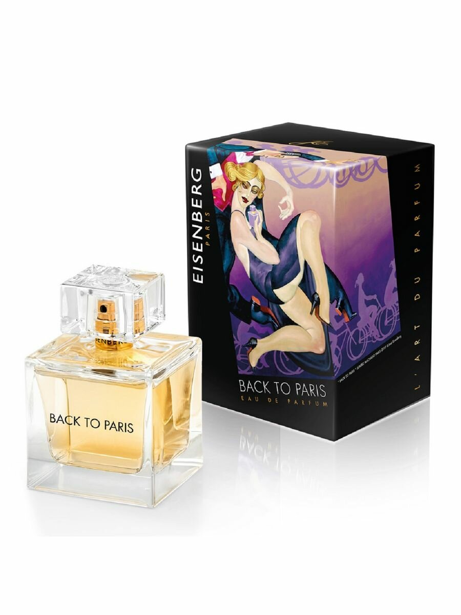 Парфюмерная вода Eisenberg Back To Paris, аромат для женщин,100 мл (ref. 192)