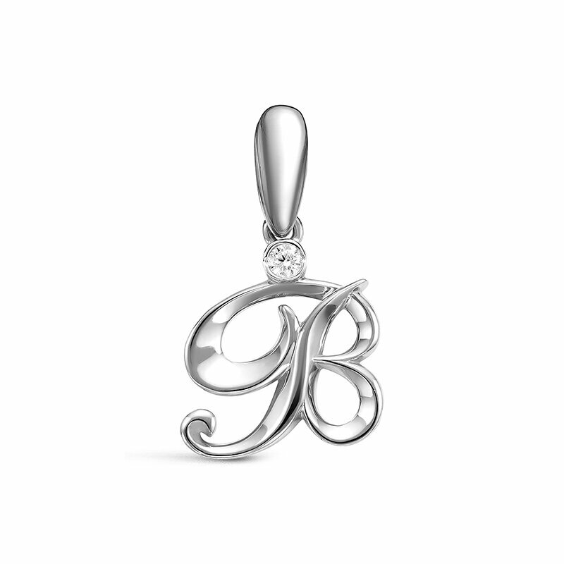 Подвеска, серебро, 925 проба