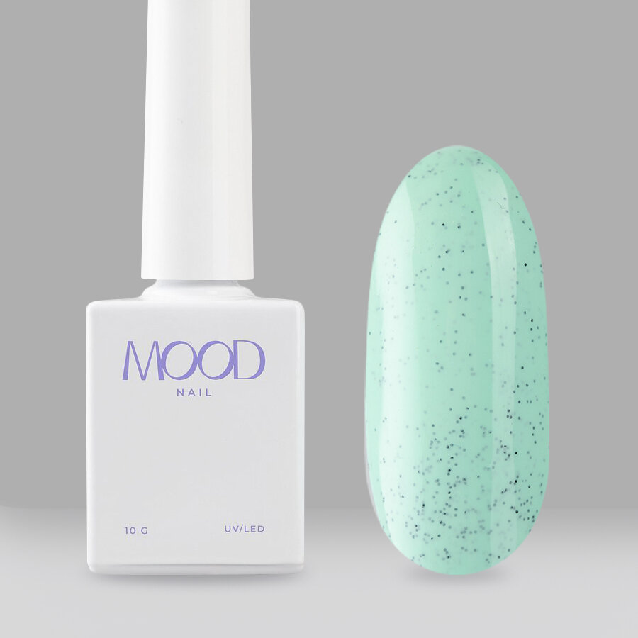 Гель-лак MOODNAIL Tiny Dots Green, 10 г
