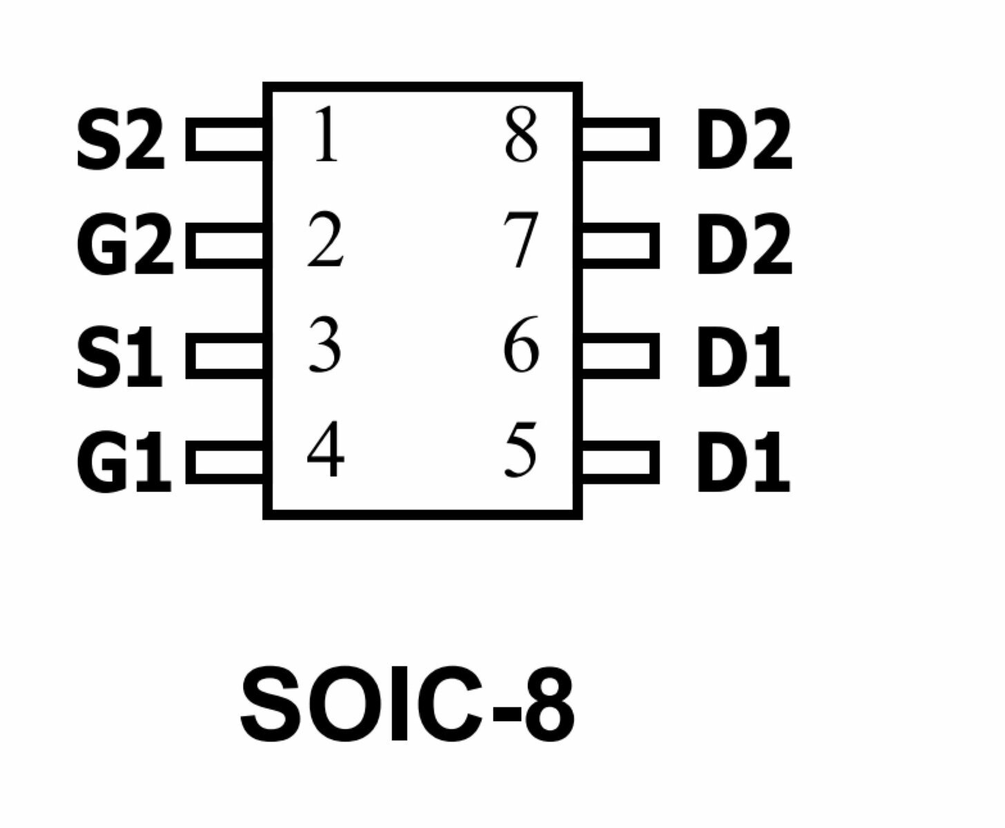 Микросхема AO4600 NP-Channel MOSFET 30V 6.9A SOP8