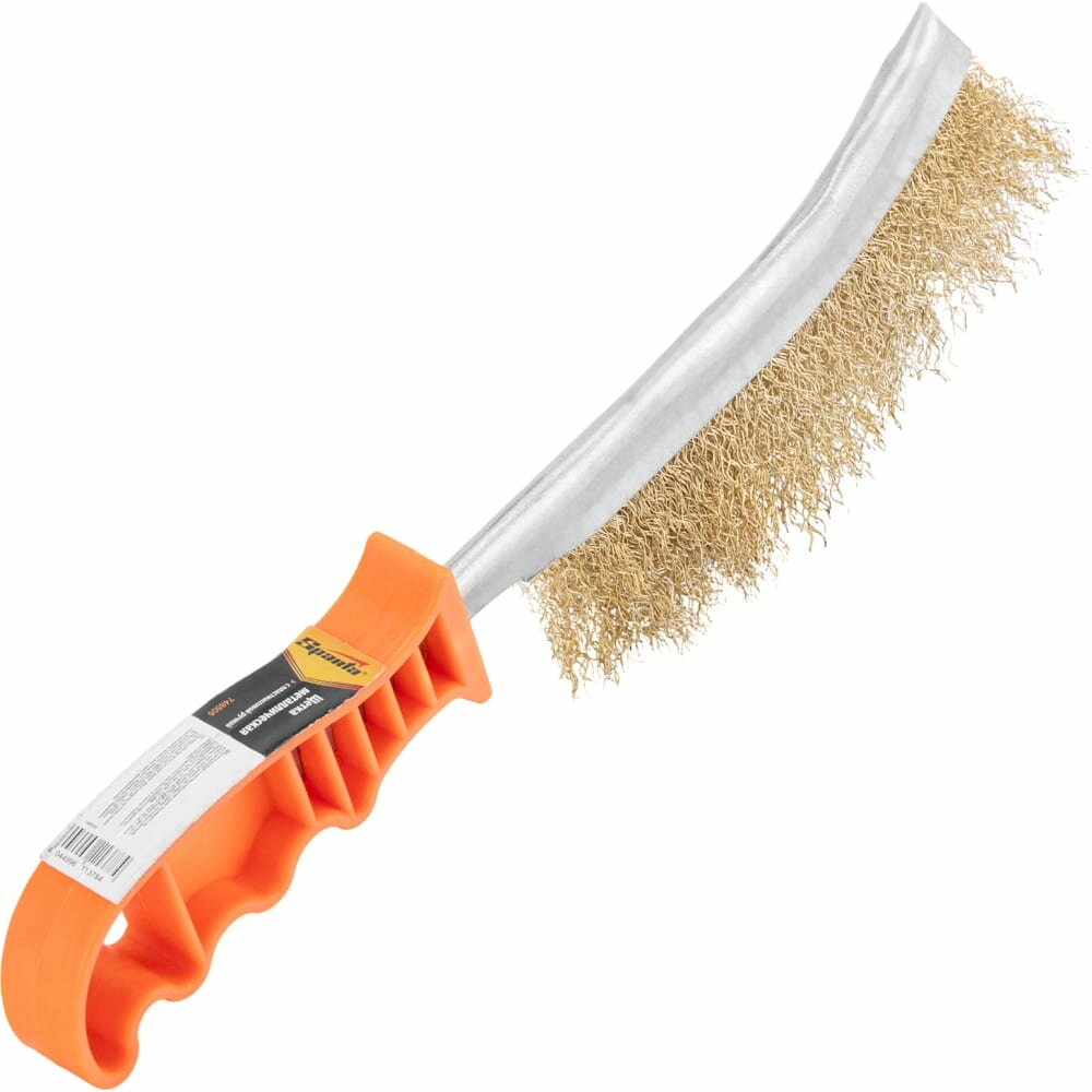Щетка SPARTA металлическая, с пластмассовой ручкой 748505