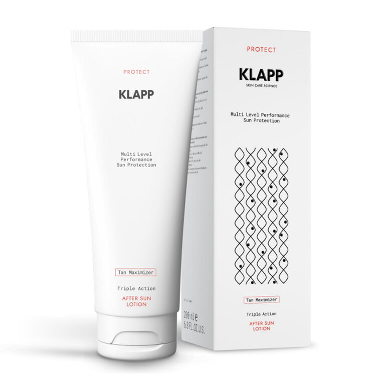 KLAPP SUN PROTECTION Tan Maximizer After Sun Lotion Лосьон после загара с пролонгирующим эффектом 200 мл