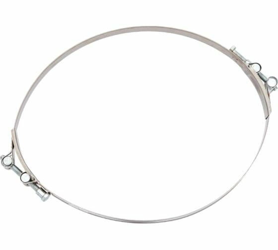 Хомут MGF MGF силовой двухболтовый шарнирный 300-320/24 W2 1-22-24-2-300-320