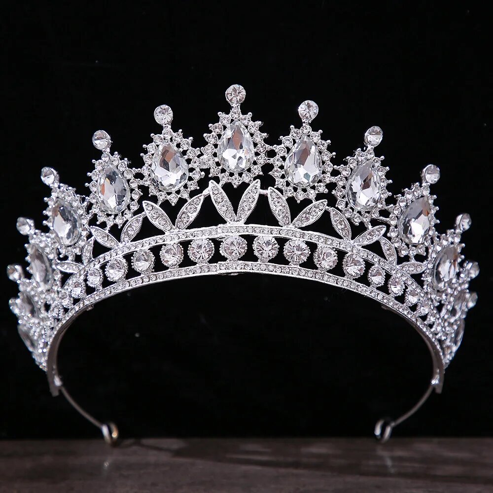 Хрустальная тиара Style N Silver Color