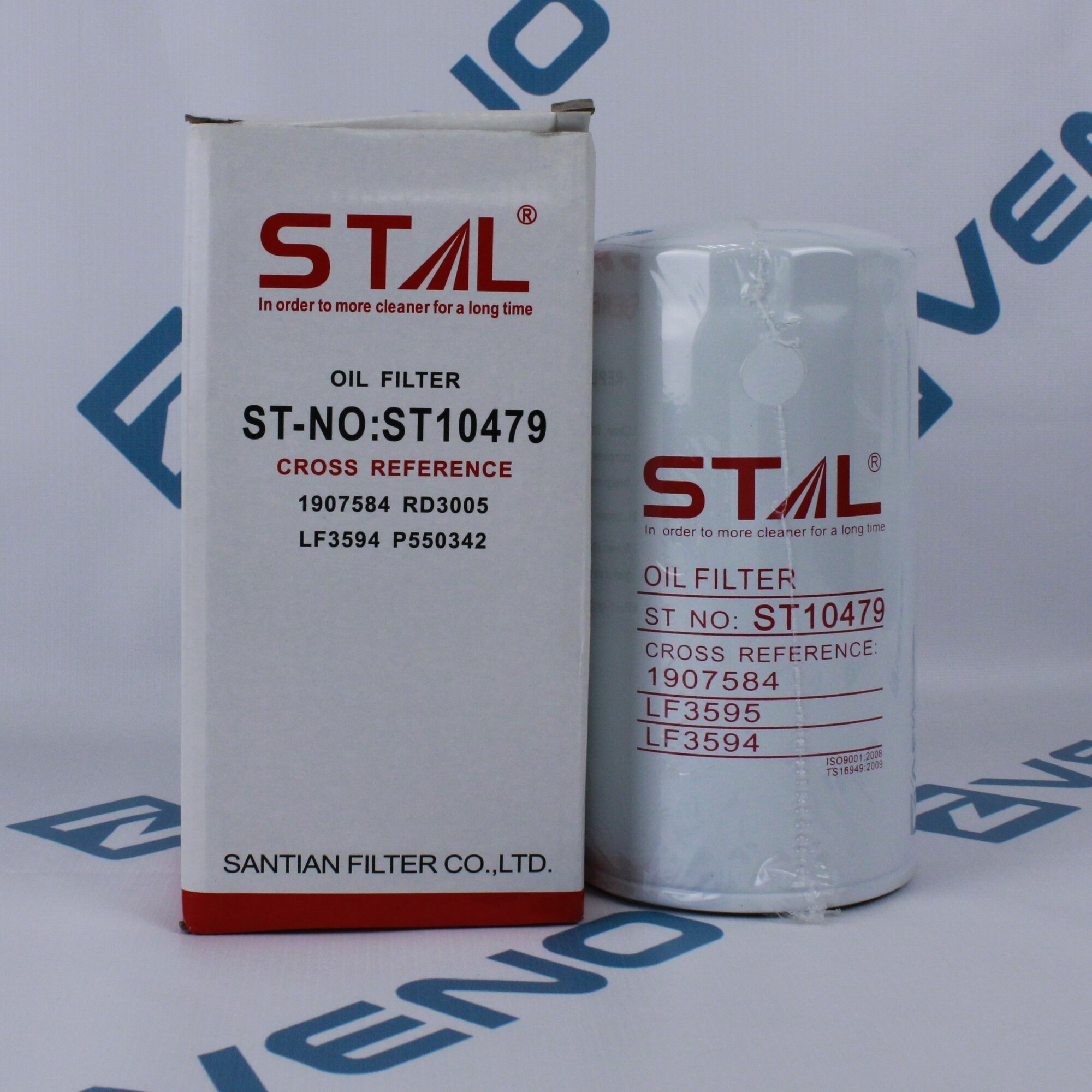 Фильтр масляный STAL ST10479 (LF3594; P550342; 1902102; 6W2328801; BD321) Renault DAF Hitachi Iveco DAF New Holland