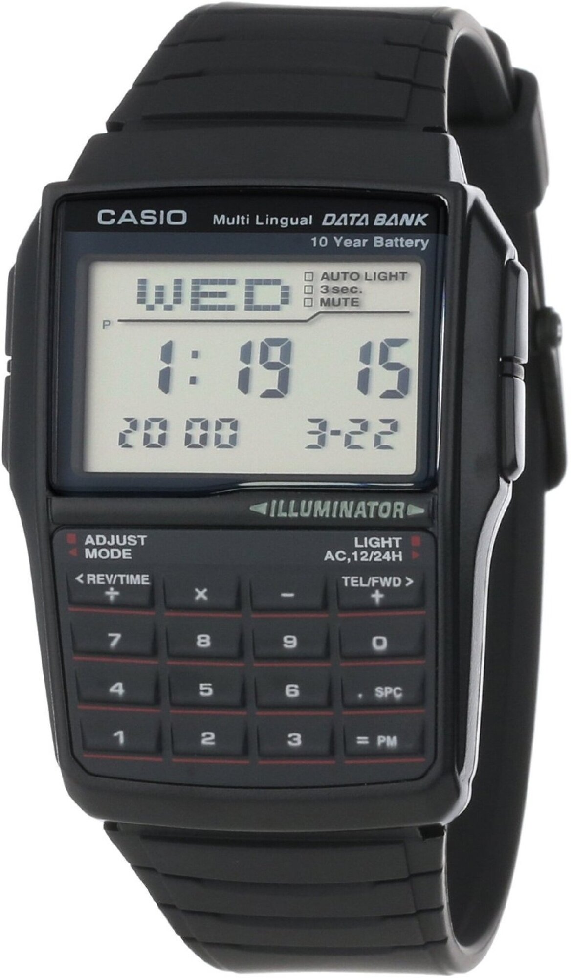 Наручные часы CASIO, черный — фото 1