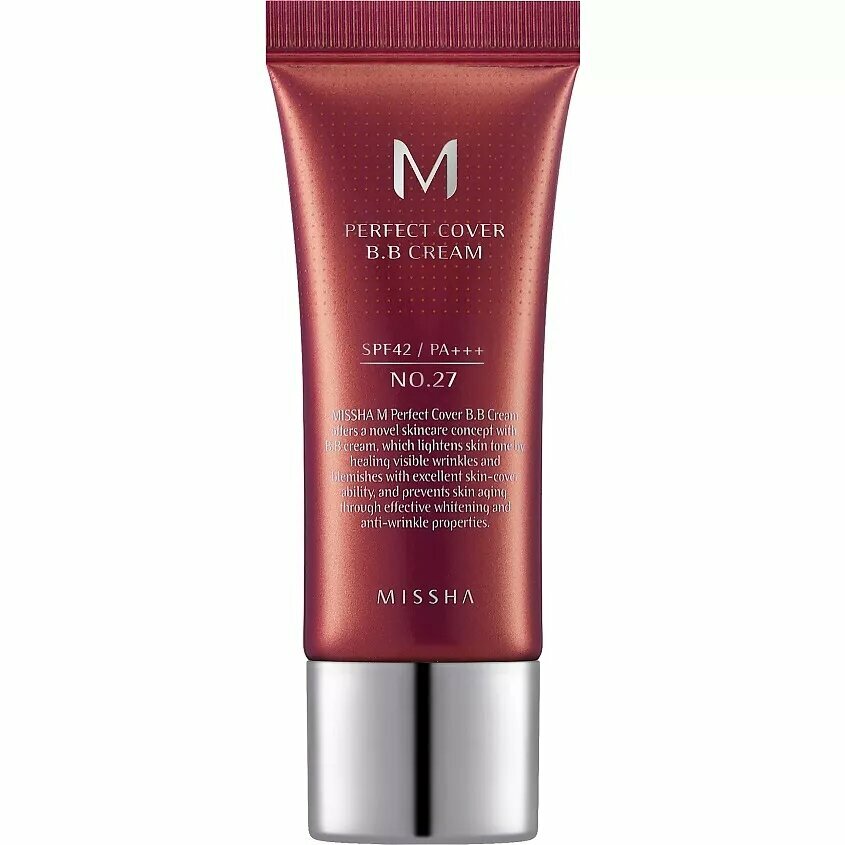 ББ-крем Missha M Perfect Cover B.B Cream №. 27 20 ml