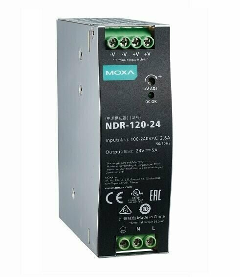 Блок питания MOXA NDR-120-24