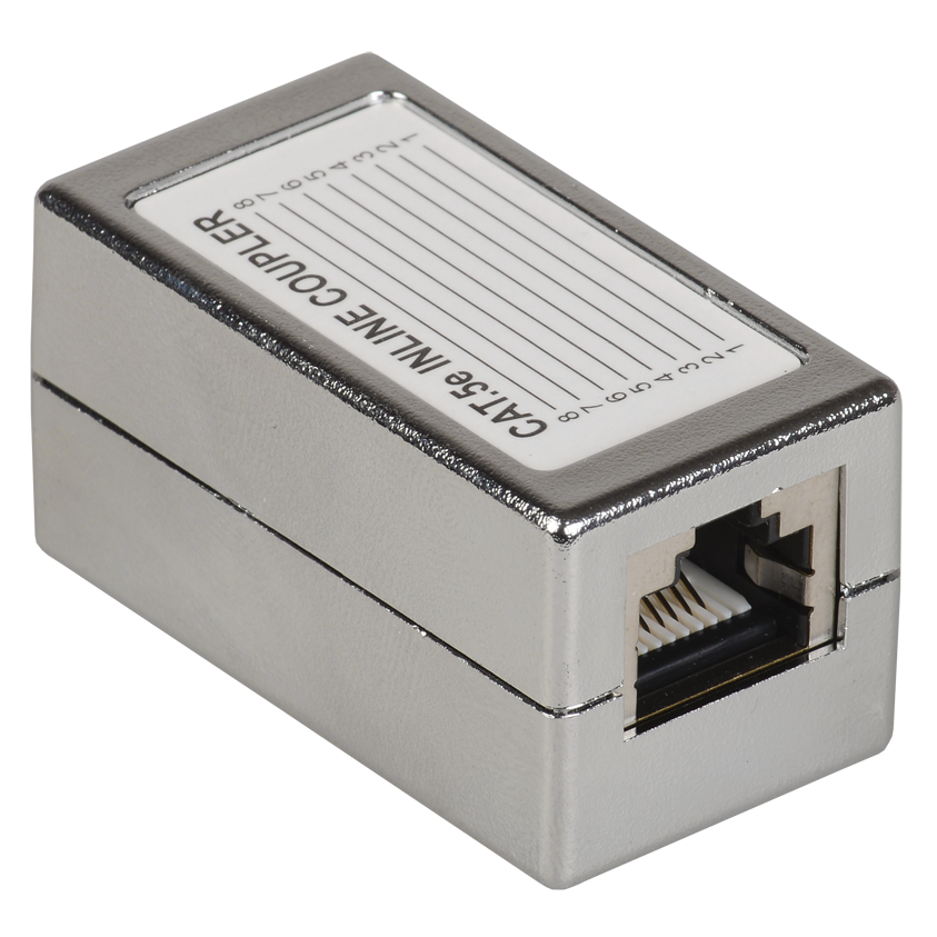 Адаптер проходной кат.5е FTP тип RJ45-RJ45 (8P8C) ITK, IEK CS70-1C5EF (20 шт.)