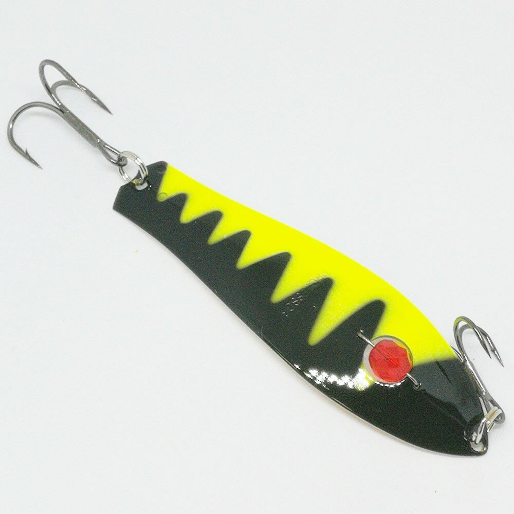 Блесна Kuusamo Professor 2. 90/18 (бусинка) BL/FYe-S. UV