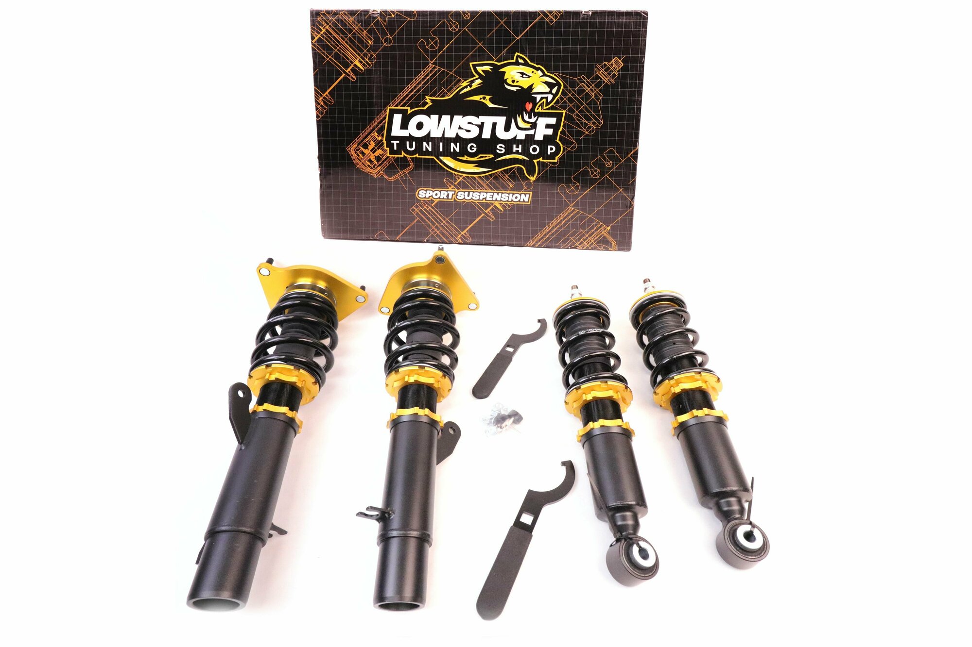 Винтовая подвеска MINI R50, R52, R53 2002-2006 койловеры с регулировкой высоты и жесткости EVO-III LSCSMIN013