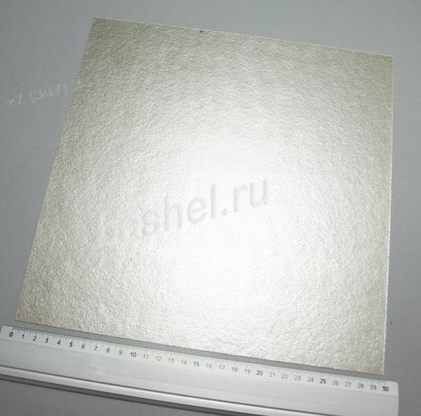 Слюда для СВЧ 300x300 мм