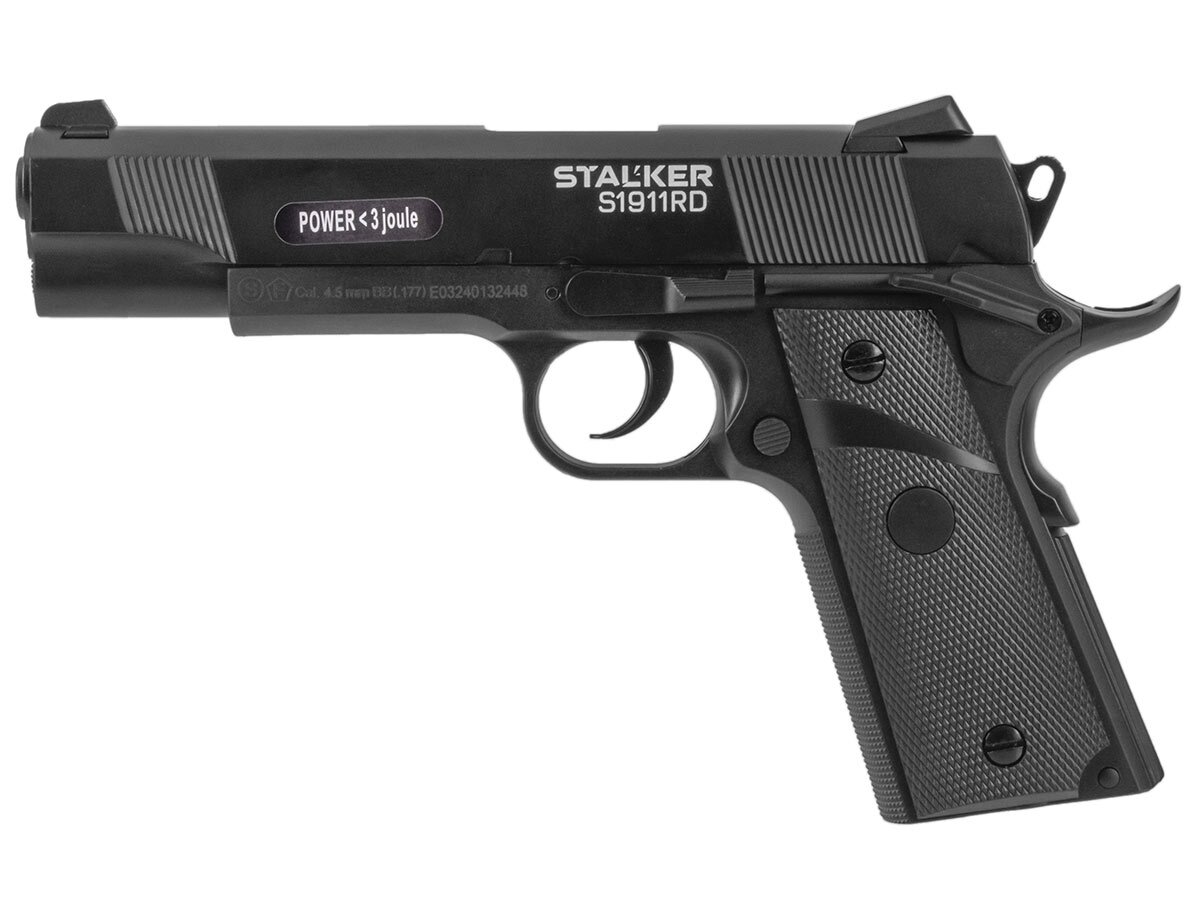 Пистолет Пневматический Stalker S1911Rd ("colt 1911") К.4,5Мм