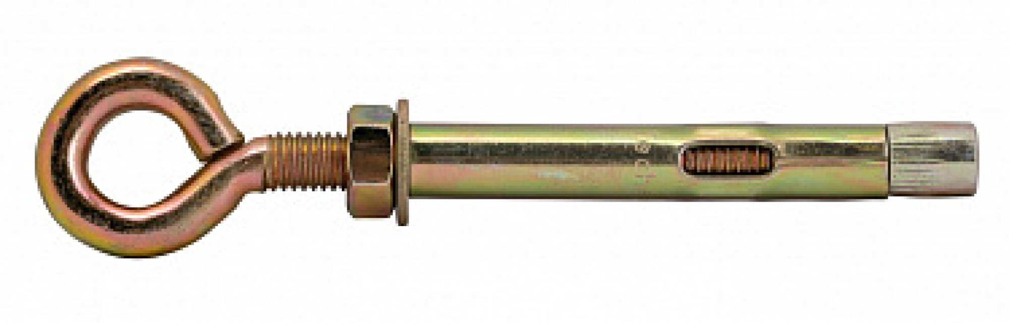 Анкер Промрукав болт с кольцом стальной, М10 12х100, 1шт. / крепеж