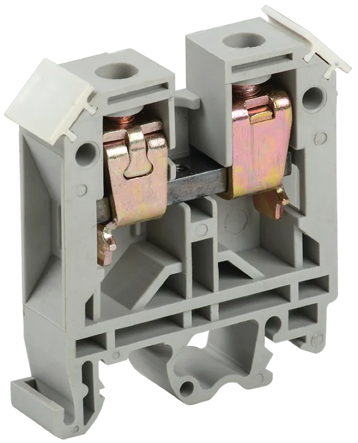 Клемма для проводов IEK / ИЭК ЗНИ-16мм2 (JXB100) наборная, полиамид, 85А, 48х12х58мм серая, 16мм², 1шт. / зажим