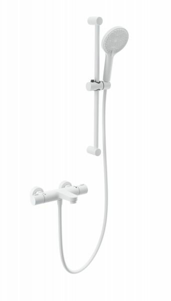 Смеситель для ванны с душем и термостатом Wonzon&Woghand, Белый матовый