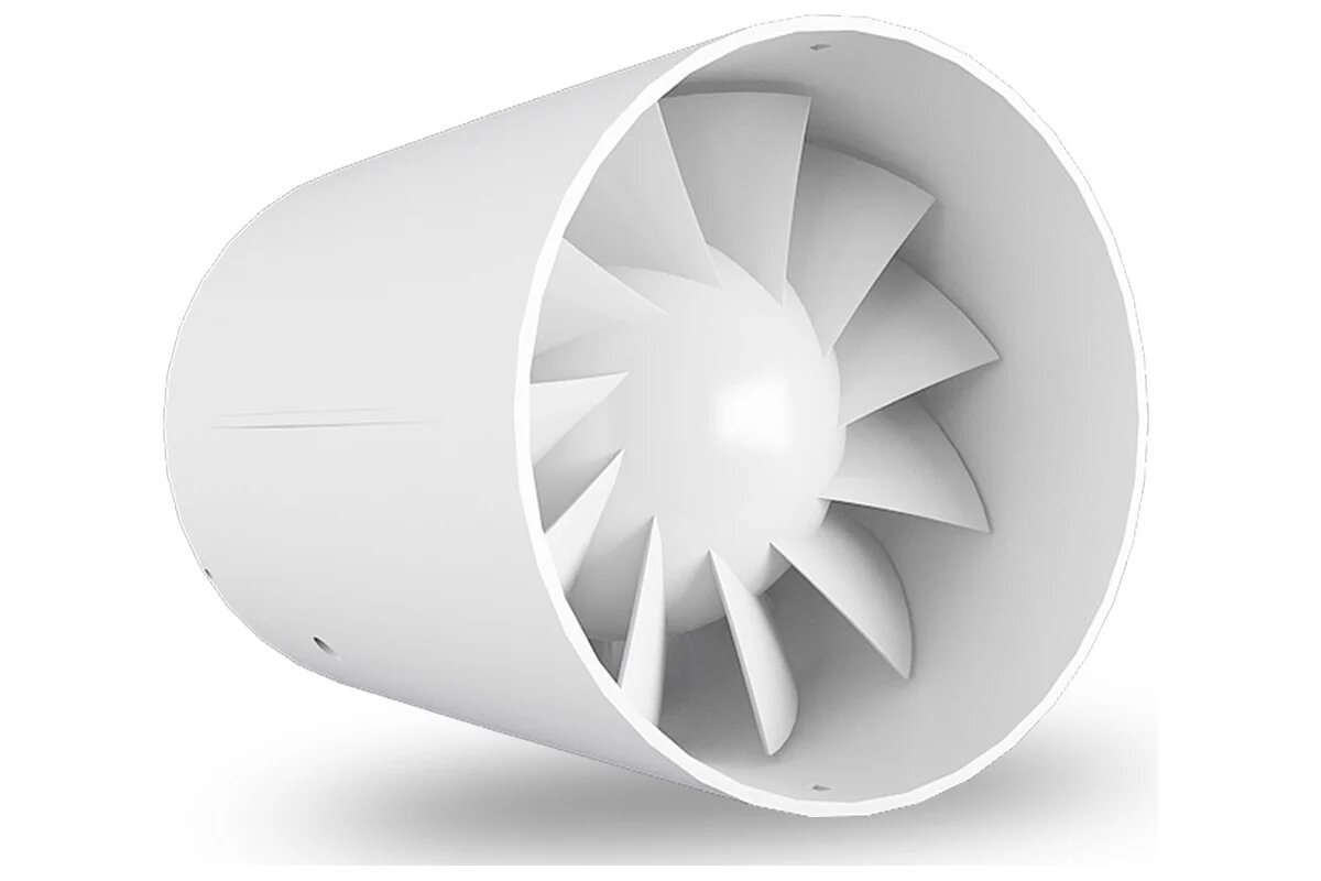 Вентилятор Zernberg Almaz 125 осевой настенный тихий долговечность и эффективность 10222261