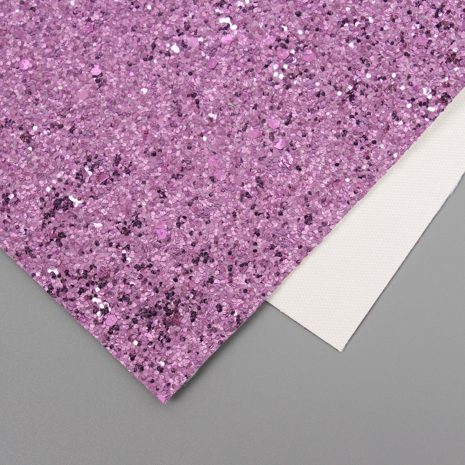 Лист для творчества искусственная кожа «Крупные блёстки», лист 33×20 см, толщина 0.84 мм