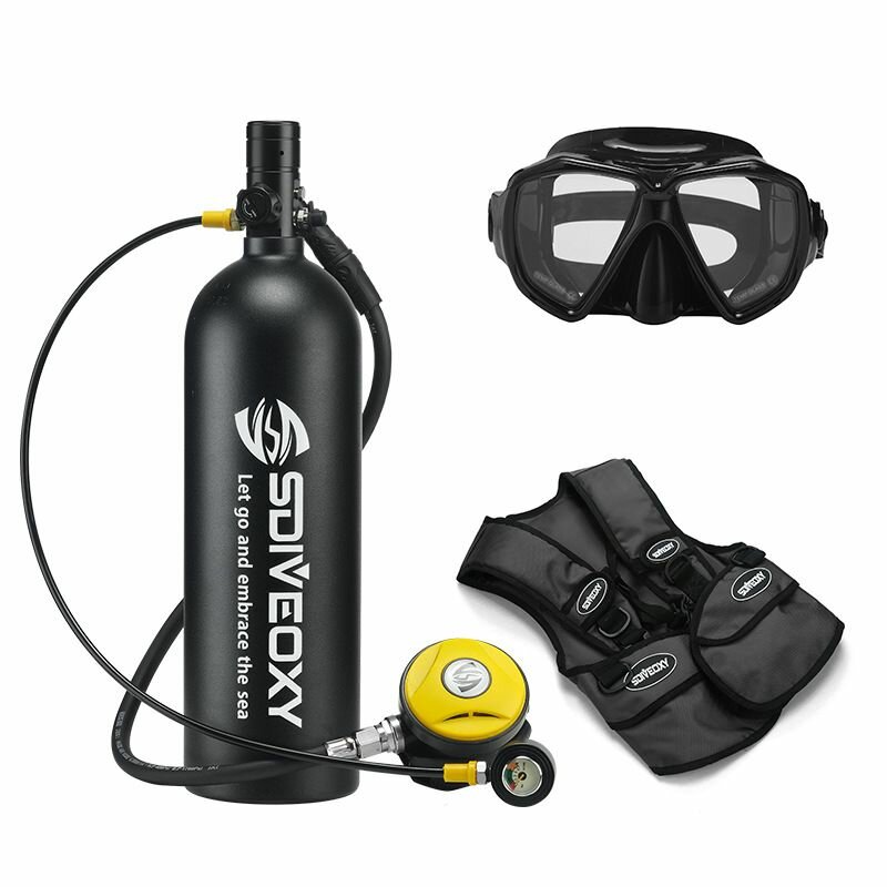 Водолазный респиратор объемом 2 литра обеспечивает эффективную подачу кислорода для дыхания