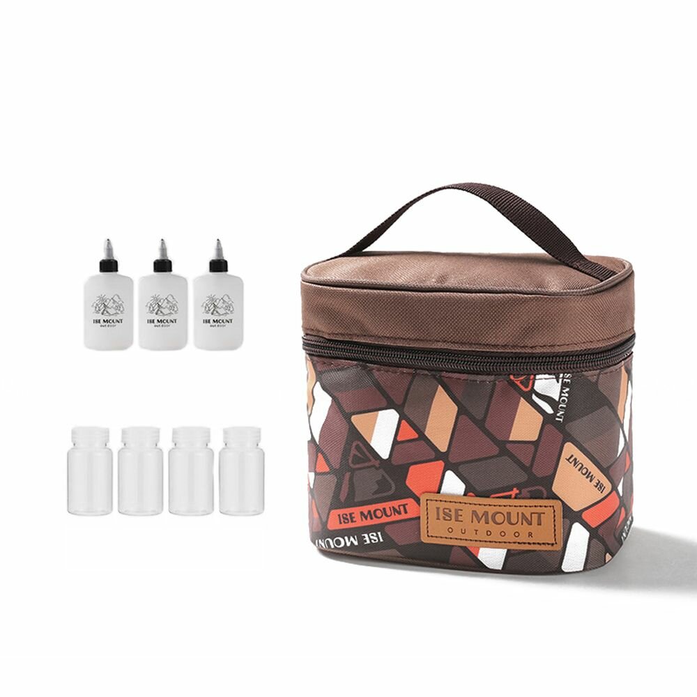 Набор для хранения приправ на открытом воздухе, банки для приправ для кемпинга,