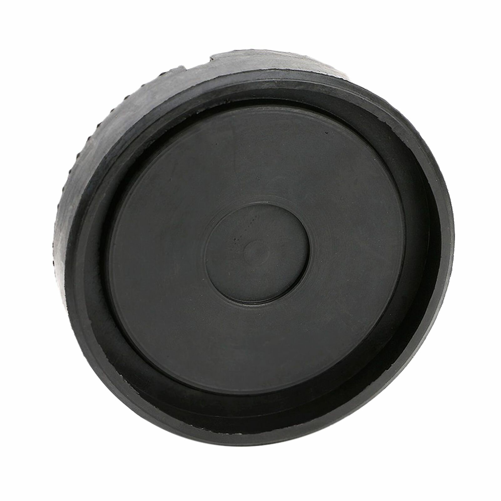 Резиновая накладка для домкрата с прорезями, 12.5 см, для защиты рамы и порогов