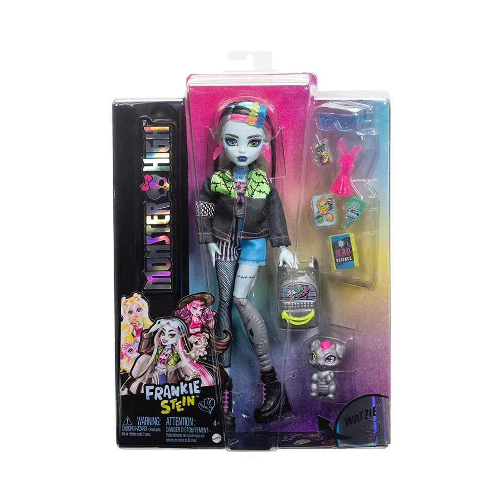 Mattel Monster High Monster Fest Doll Школа монстров Коллекционная кукла, с гламурным нарядом и аксессуарами на фестивальную тематику, Подходит для детей старше 4 лет