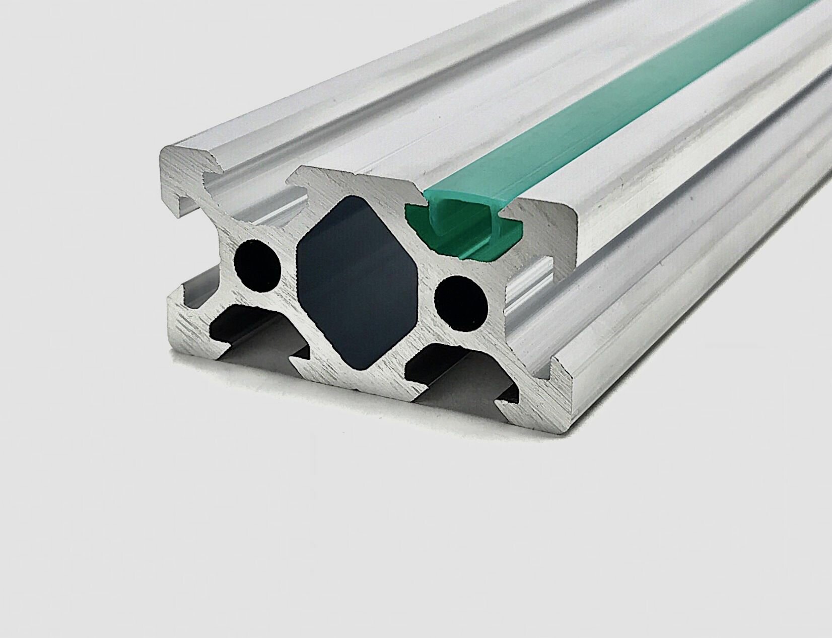 Заглушка для паза 6 мм, (изумрудная), A287 / 1000 мм - 12 шт / соберизавод