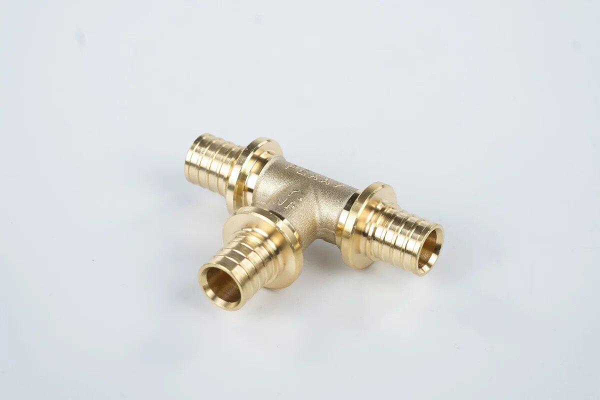 Рехау тройник равнопроходной 16-16-16 MX108031, полимерный фитинг для труб водоснабжения