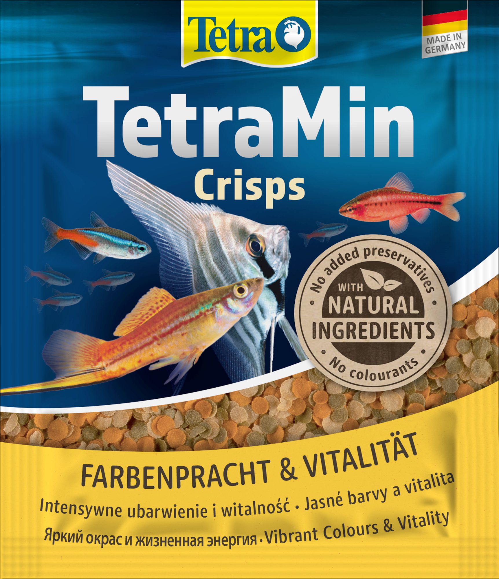 Корм сухой Tetra TetraMin Crisps чипсы для декоративных рыб (12 г)