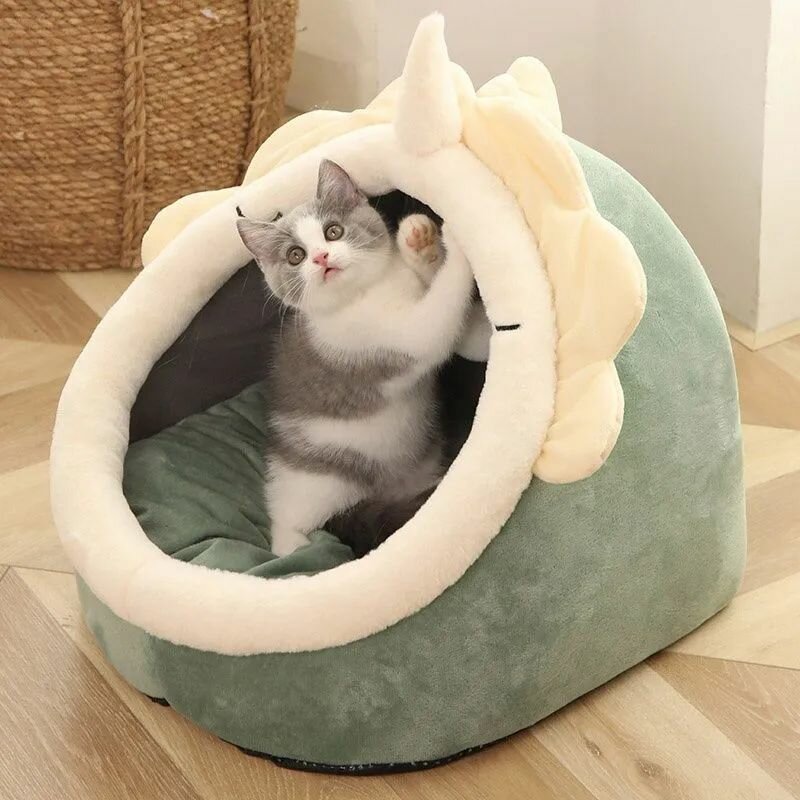Корзина для домашних животных, удобная кроватка для котенка, подходит для мелких животных, S