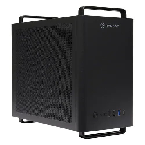 Компьютер RASKAT Standart 300, Intel Core i3 14100, DDR4 16ГБ, 512ГБ(SSD), Intel UHD Graphics 730, noOS, черный [standart300184546]