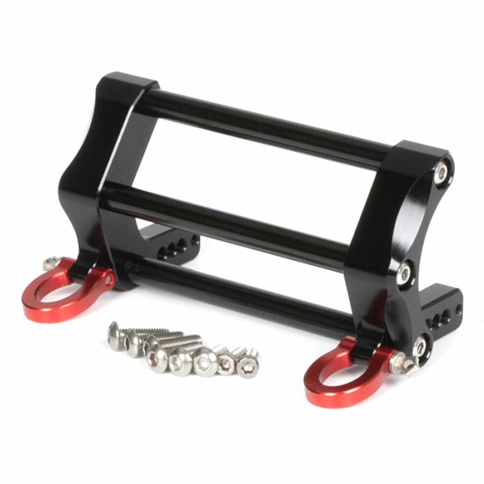 Специальный передний бампер из углеродного волокна с низким центром тяжести весом 1/10 кг-красный