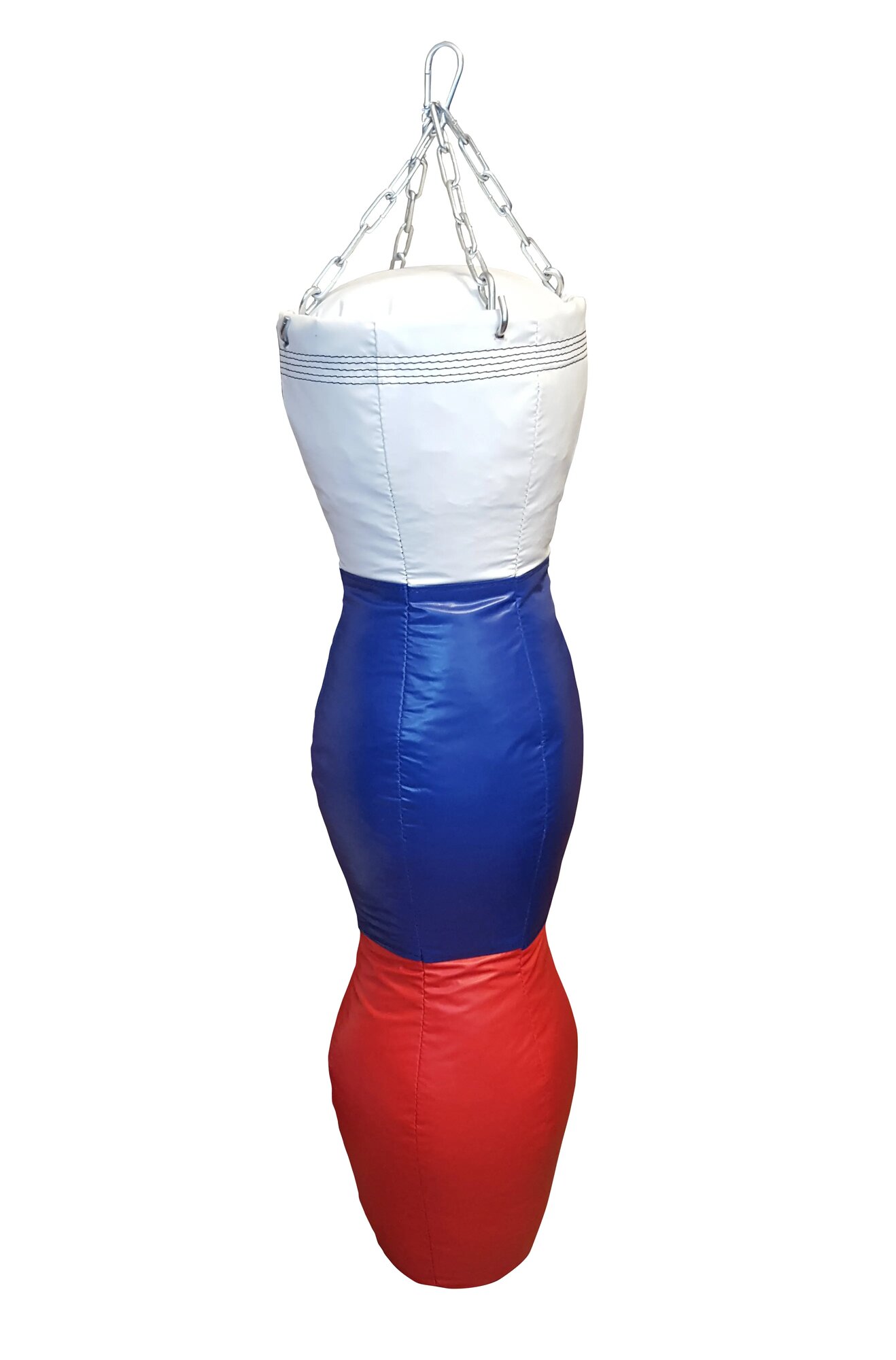 Боксёрский мешок DNN из тентовой ткани тип Силуэт трёхсекционный (мбтт- 6, Верхний диаметр 35см, высота 120см, вес 40-50кг)