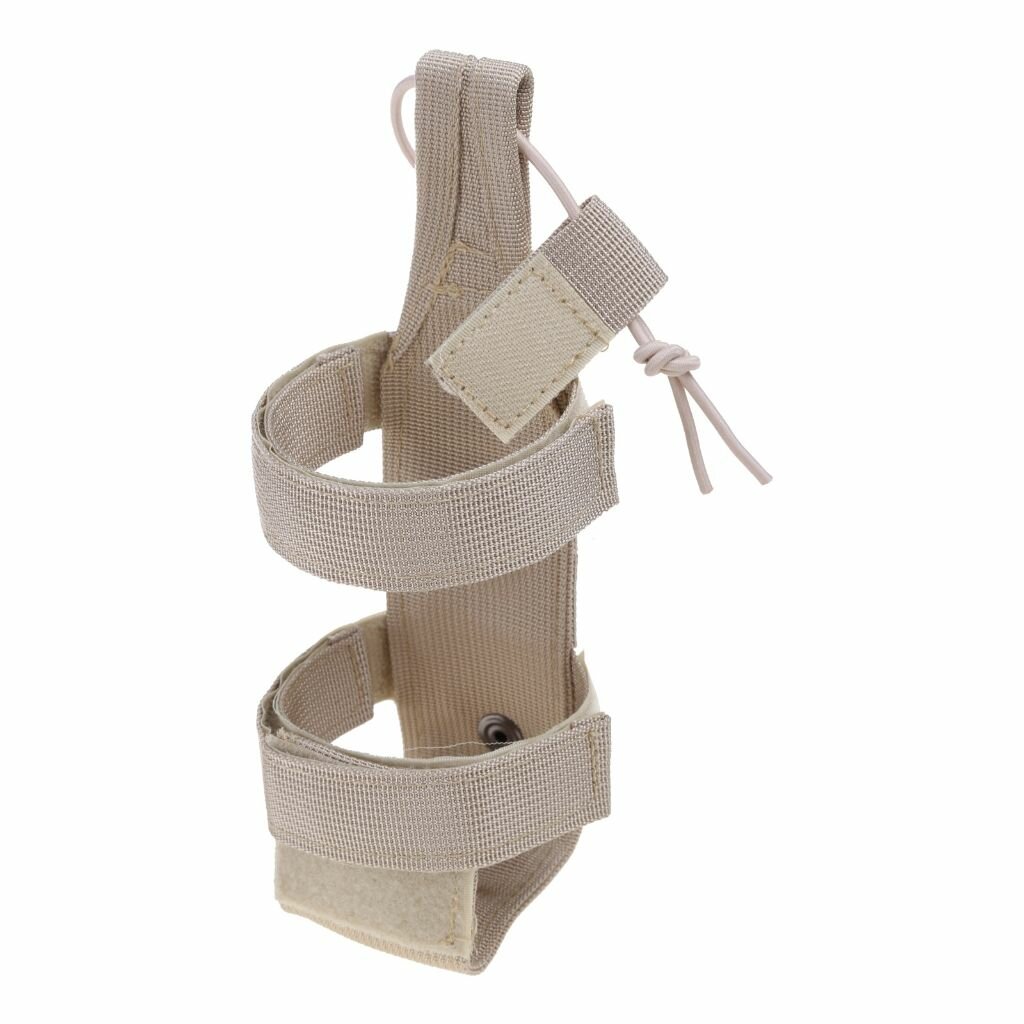 Набор столовых приборов походный, Уличный держатель для бутылки с водой - хаки