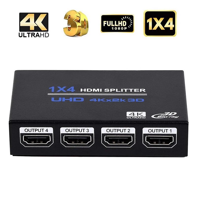 HDMI разветвитель TITAK 1x2/1x4 1x4