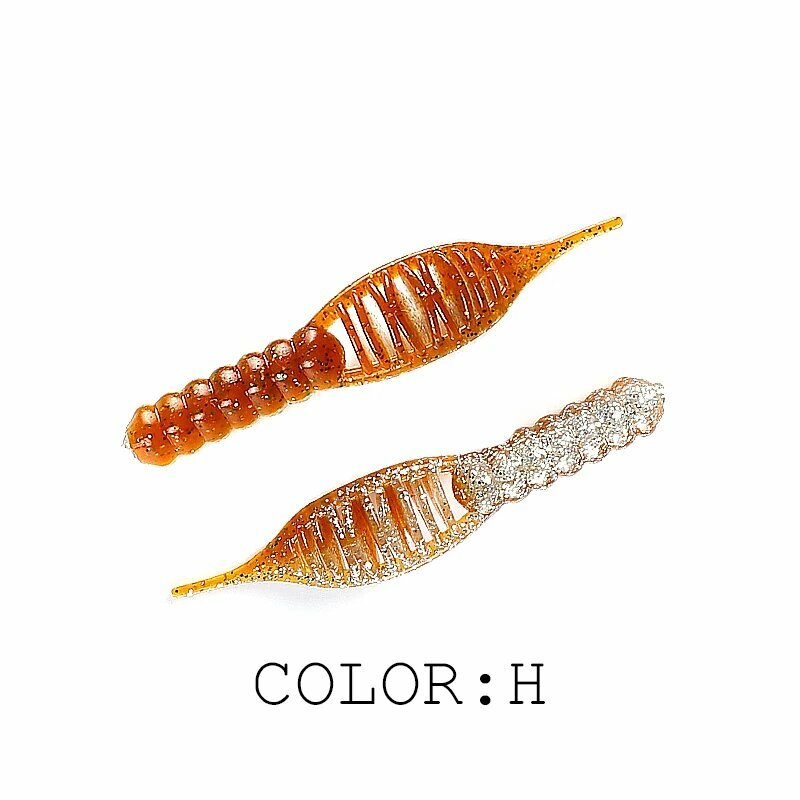 Supercontinent Fanatik Силиконовые Приманки для рыбалки 80мм/8шт, 55мм/15шт. 80mm 8pcs 3.8g, H