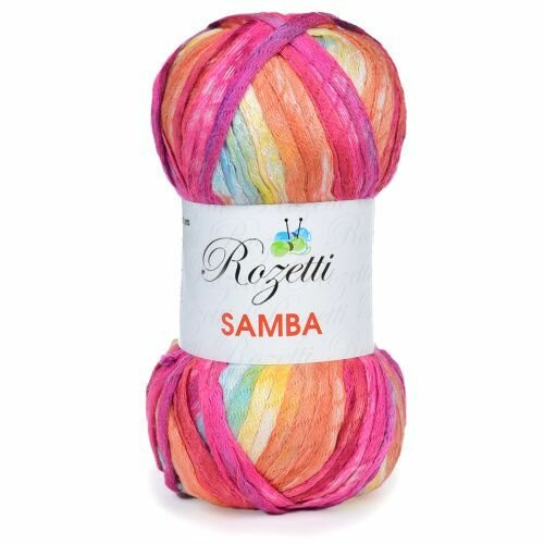 Пряжа Rozetti Samba цвет 208-01 (100г/147м, упаковка 5 мотков)
