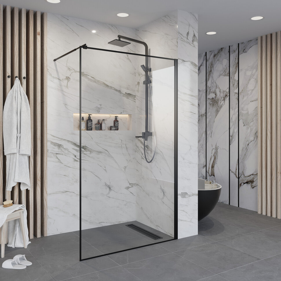 Душевая перегородка NG-687-11BLACK