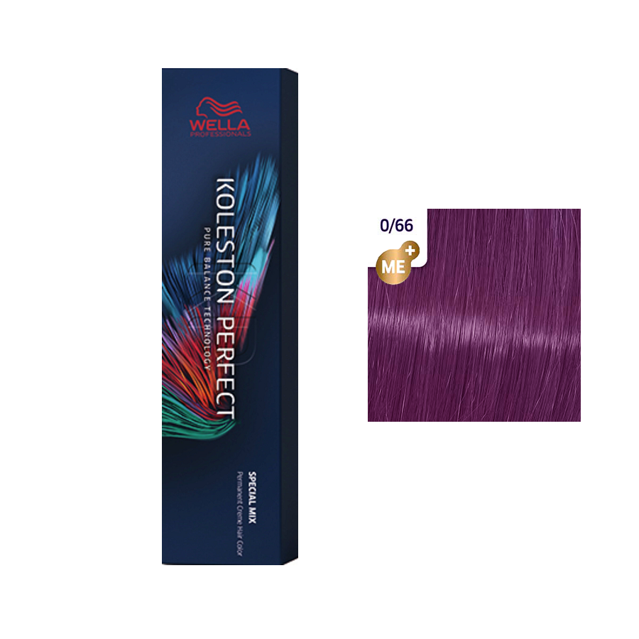 Wella Koleston Perfect ME+ 0/66 - Стойкая краска фиолетовый интенсивный 60 мл