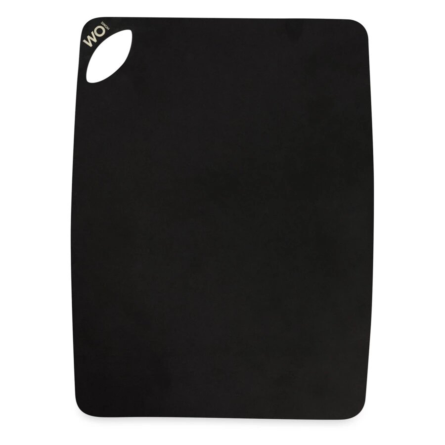 Доска разделочная WO HOME Dream 30х23 см, древесный композит, черная, премиум качество