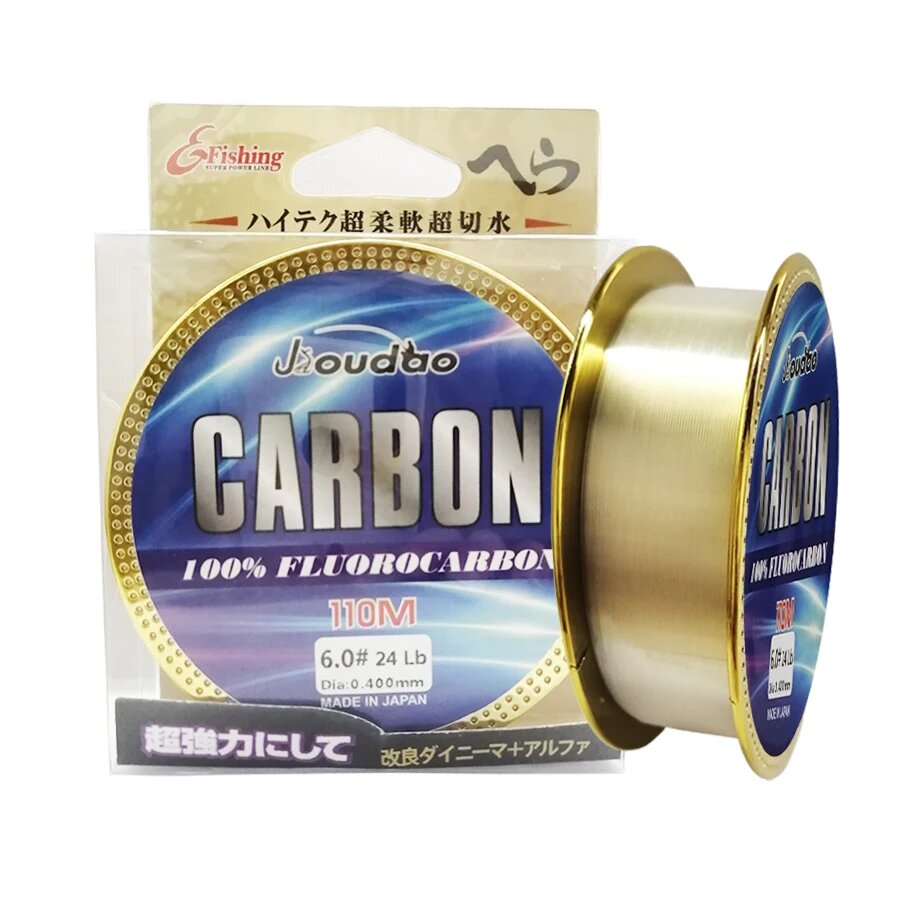 Японская леска фторуглеродная 2.0, 110м, 6-12lb
