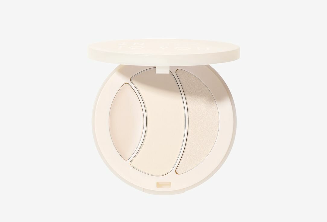 Палетка для макияжа лица INTO YOU Multi-functional highlight palette 8 г 1