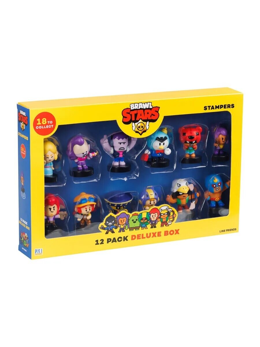 Фигурки-штампики Brawl Stars 12 шт. BRW5065B