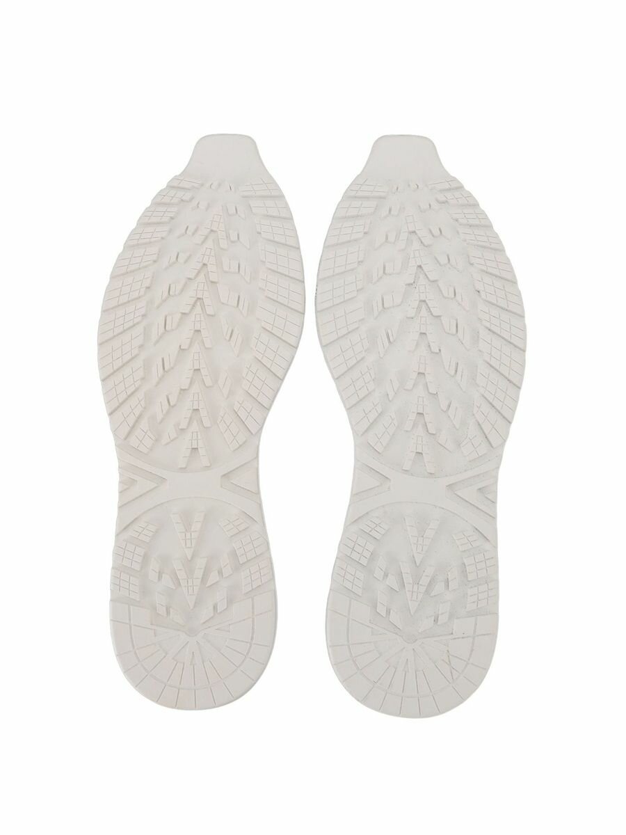 Резиновая замена подошвы белой обуви, нескользящий V-образный ремонтный материал с полной подошвой, износостойкий, бесшумный и прочный