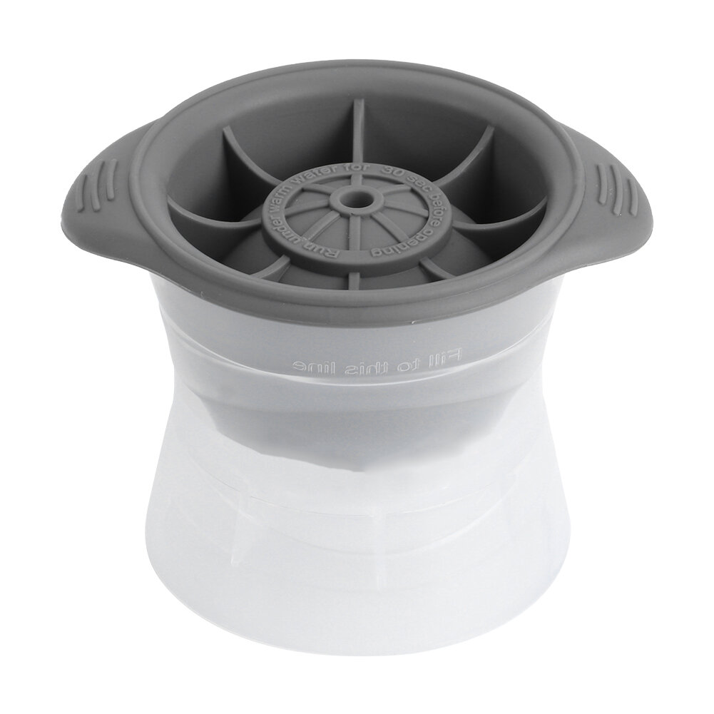 Круглый пищевой силиконовый ледяной шарик, быстрозамороженные формы для льда для виски для дома, простые в использовании и чистке, прочные силиконовые формы для идеальных круглых кубиков льда