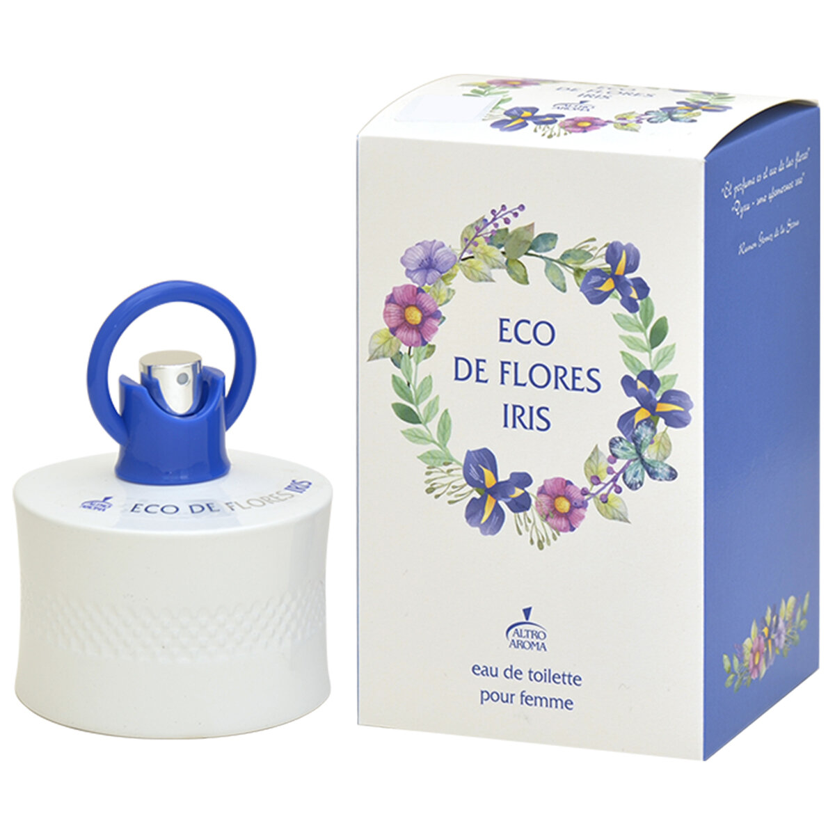 Туалетная вода женская ALTRO AROMA цветочная Eco De Flores Iris 95мл
