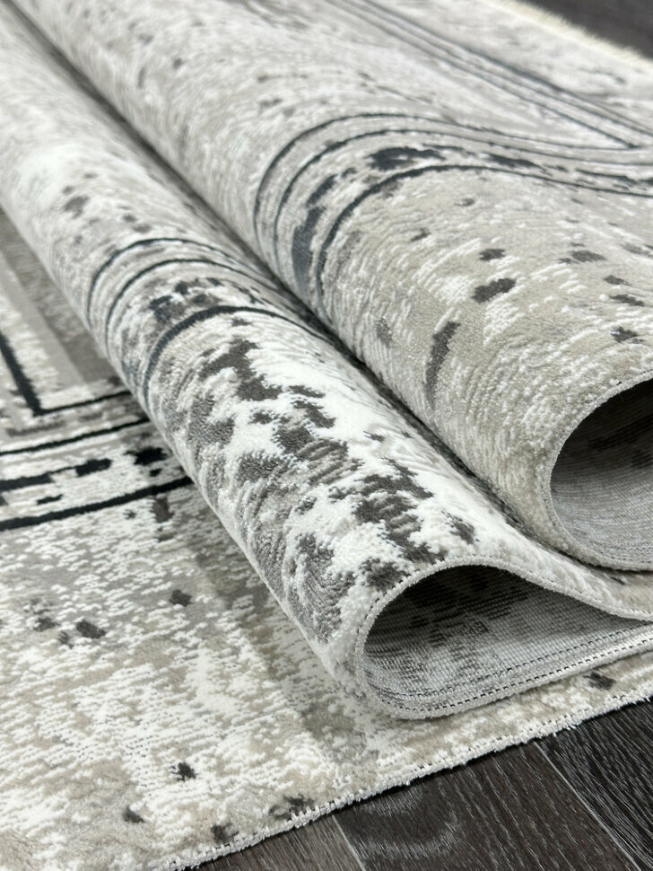 Ковер, Прямой, Бежевый, Серый, Черный, Современный, на пол, в гостиную, спальню, в ассортименте (80 см. на 150 см.)