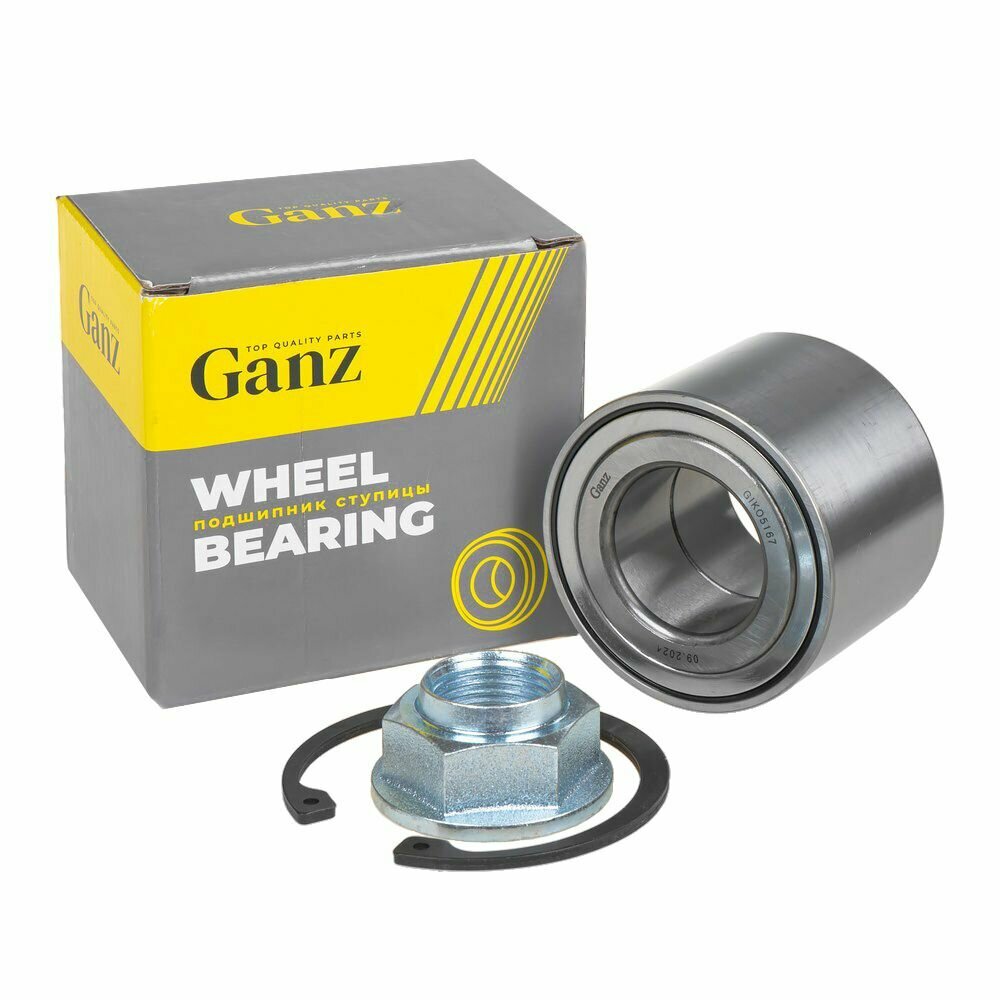 GANZ Подшипник ступицы задний OPEL Vivaro A 01>, RENAULT Trafic II 01> GIK05167