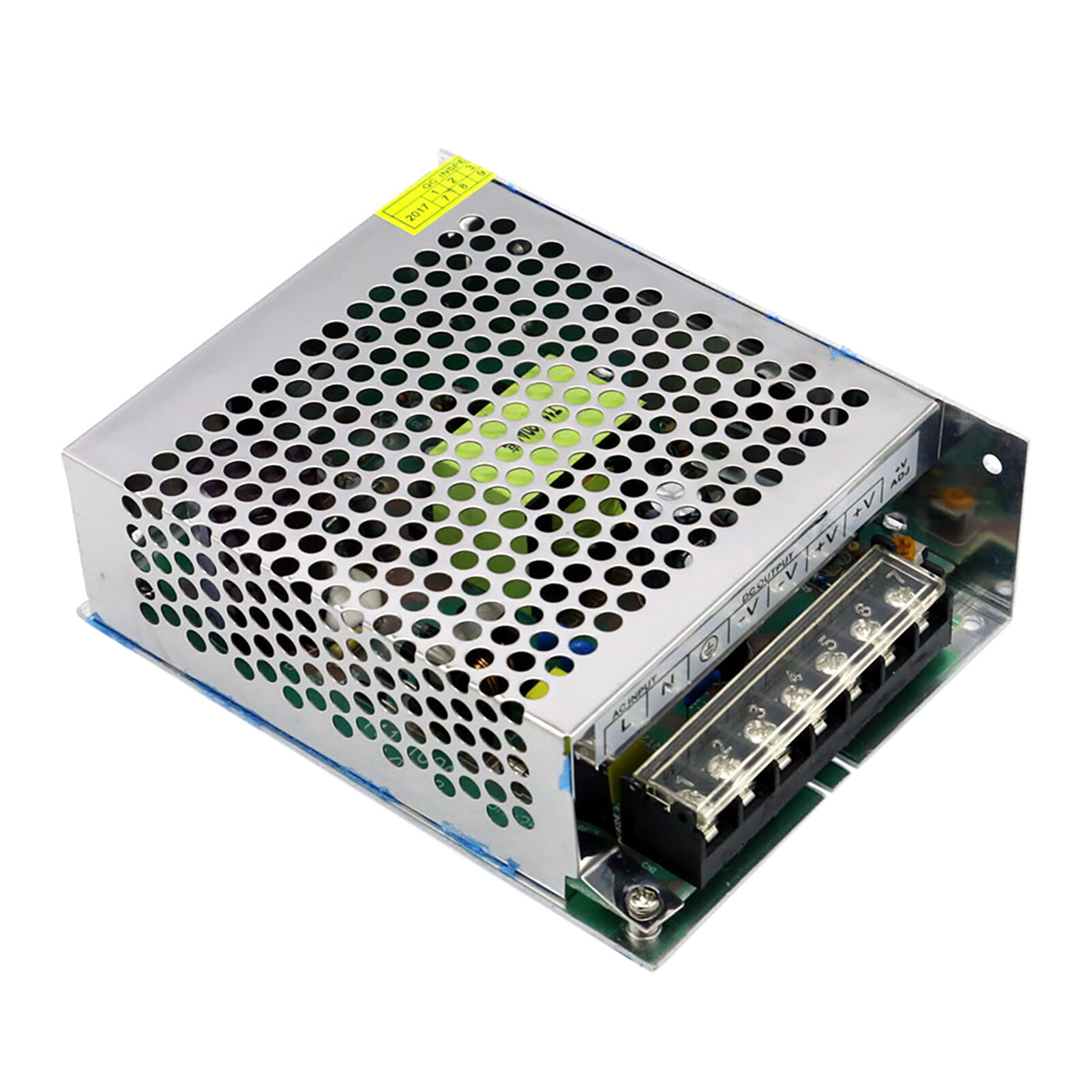 AC 100-240V в DC 12V 10A 120W Трансформатор напряжения Регулируемый импульсный источник питания Адаптер-преобразователь для лент, фотоаппаратов, компьютеров, радиоприёмников